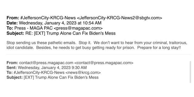 CBS affiliate investigating anti-Trump email sent from station account ...