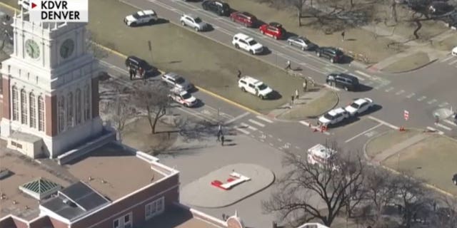 Shooting at Colorado high school leaves 2 adults injured, suspect on ...