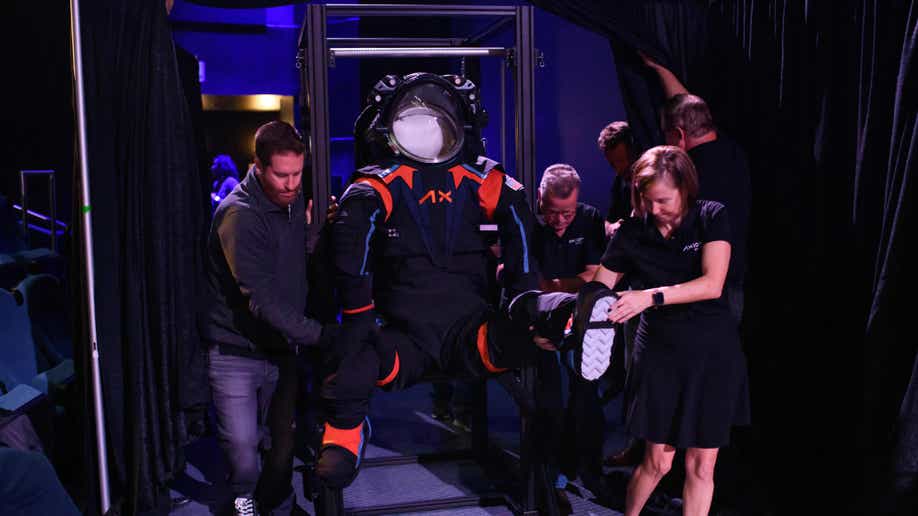 NASA unveils sleek new spacesuits for Artemis III moon mission | Fox News NASA unveils sleek new spacesuits for Artemis III moon mission | Fox News