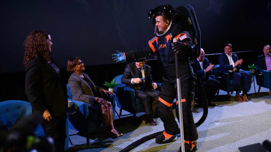 NASA unveils sleek new spacesuits for Artemis III moon mission | Fox News NASA unveils sleek new spacesuits for Artemis III moon mission | Fox News