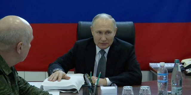 Putin visits Ukraine for meetings in Russian-occupied Kherson, Luhansk regions, Kremlin says ...