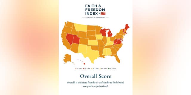 Alabama, Texas rank highest in nation for religious, regulatory freedom ...