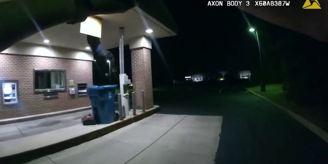 See it: Bank robber drops from ceiling straight into trash bin, caught ...