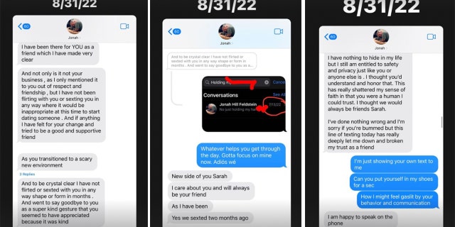 Jonah Hill And Ex Sarah Brady Continue To Battle In New Shared Text