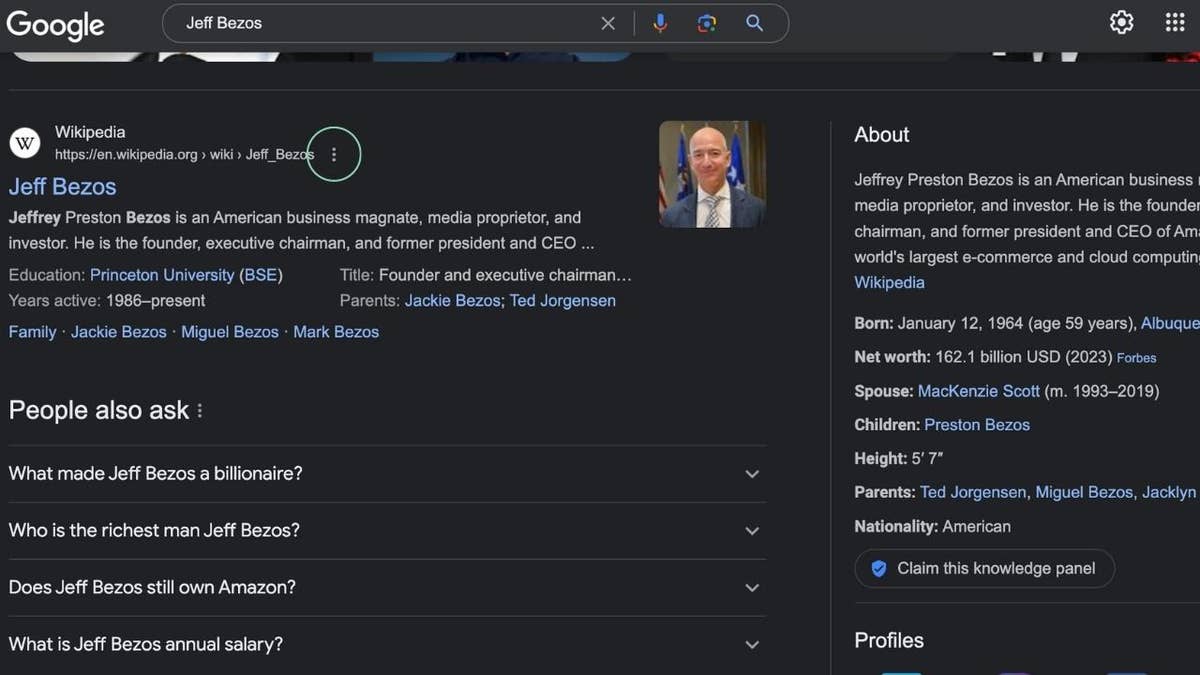 Google’s new feature removes personal information from search results ...