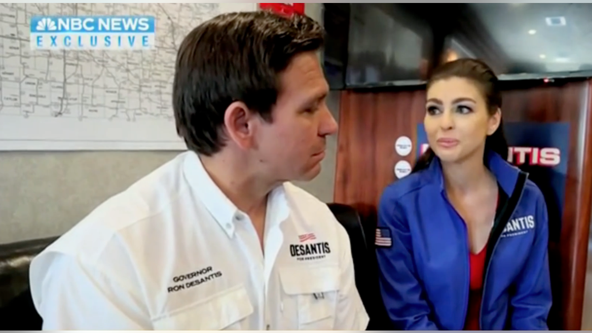 Casey Desantis Grows Emotional While Discussing Husbands Support