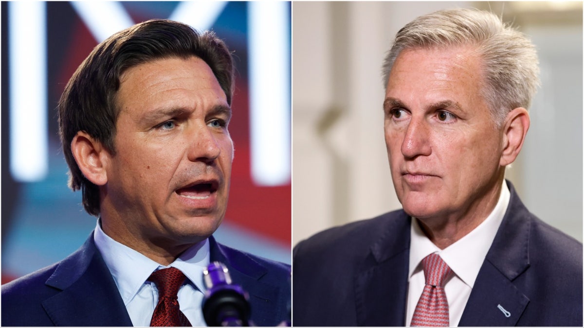 DeSantis hits back at McCarthy for saying he's not on 'same level' as ... DeSantis hits back at McCarthy for saying he's not on 'same level' as ...