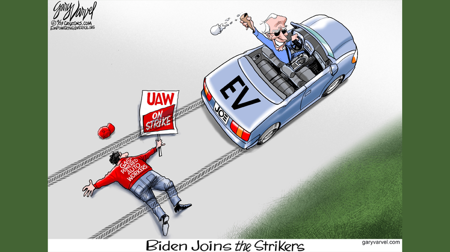 Workers On Strike Cartoon