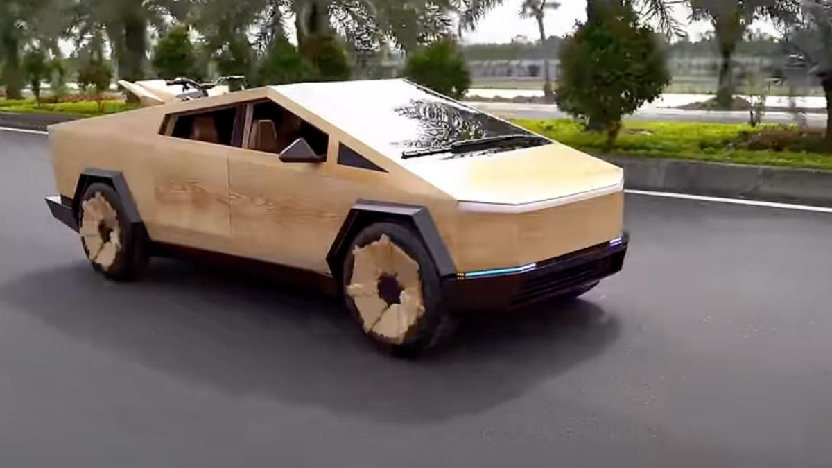Ready for the DIY version of Tesla’s Cybertruck made out of wood | Fox News