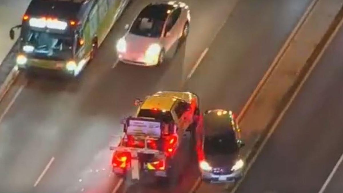 Watch Maryland Suspect Who Stole Dot Tow Truck Arrested After Wild
