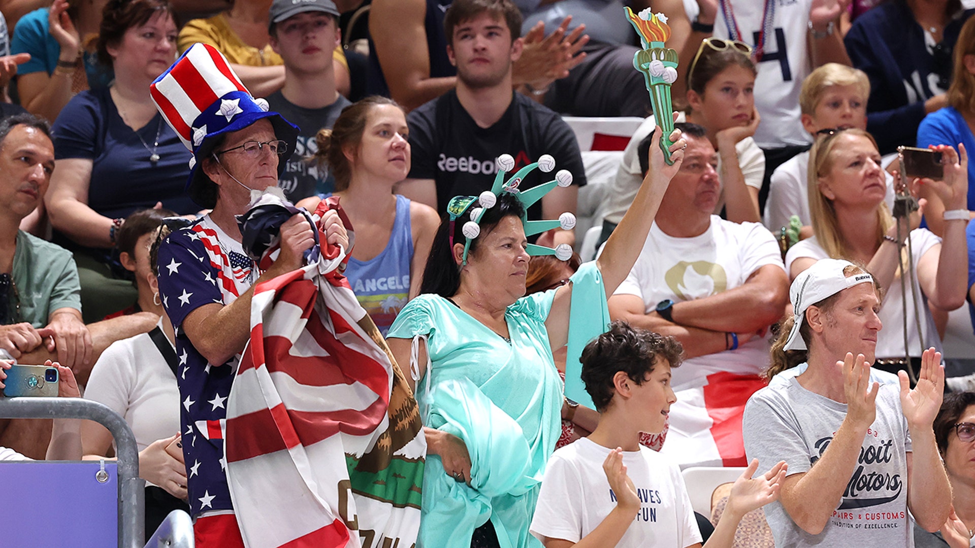 Americans show up in Paris as Team USA shows out: PHOTOS | Fox News
