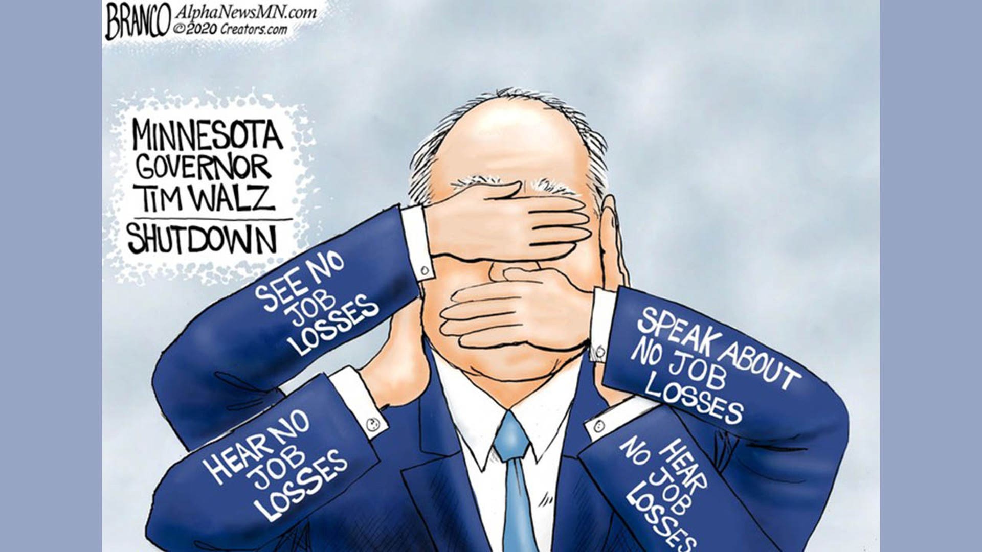 Tim Walz in political cartoons | Fox News
