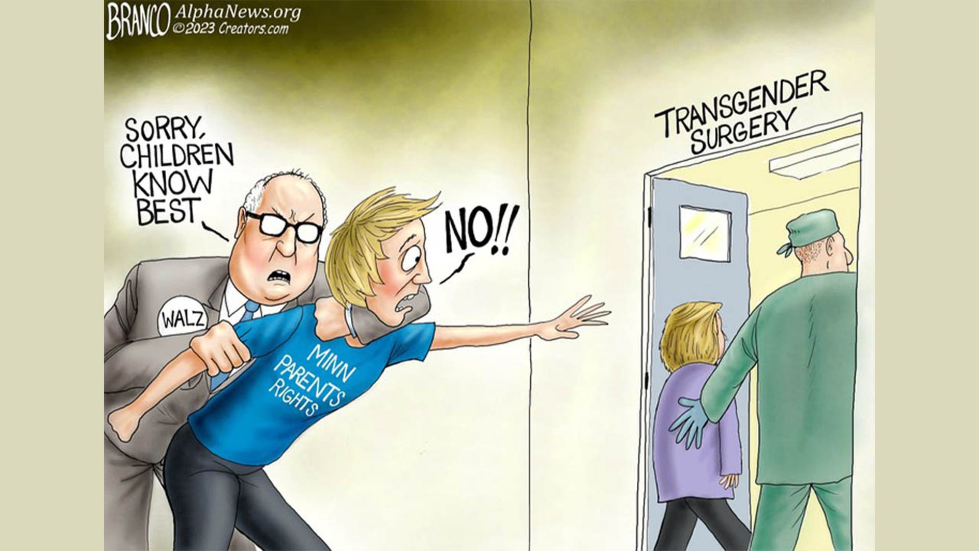 Tim Walz in political cartoons | Fox News