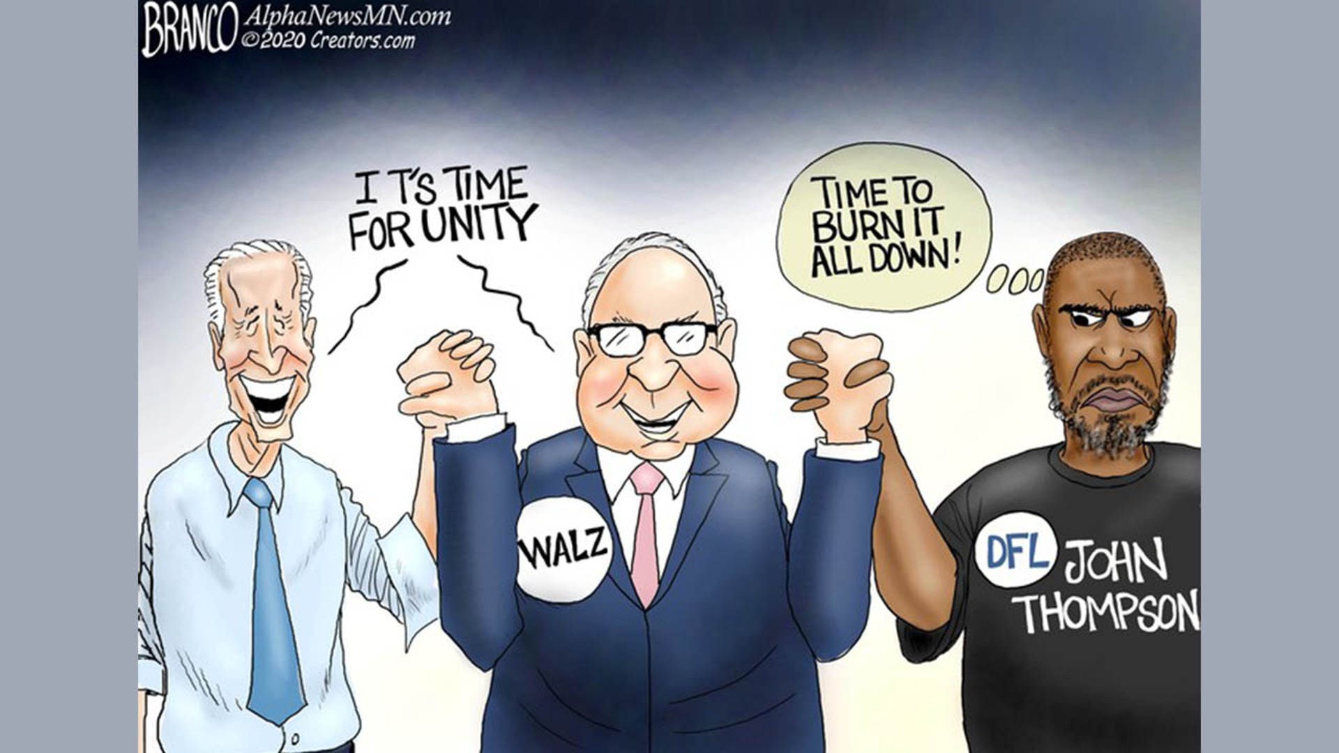 Tim Walz in political cartoons | Fox News