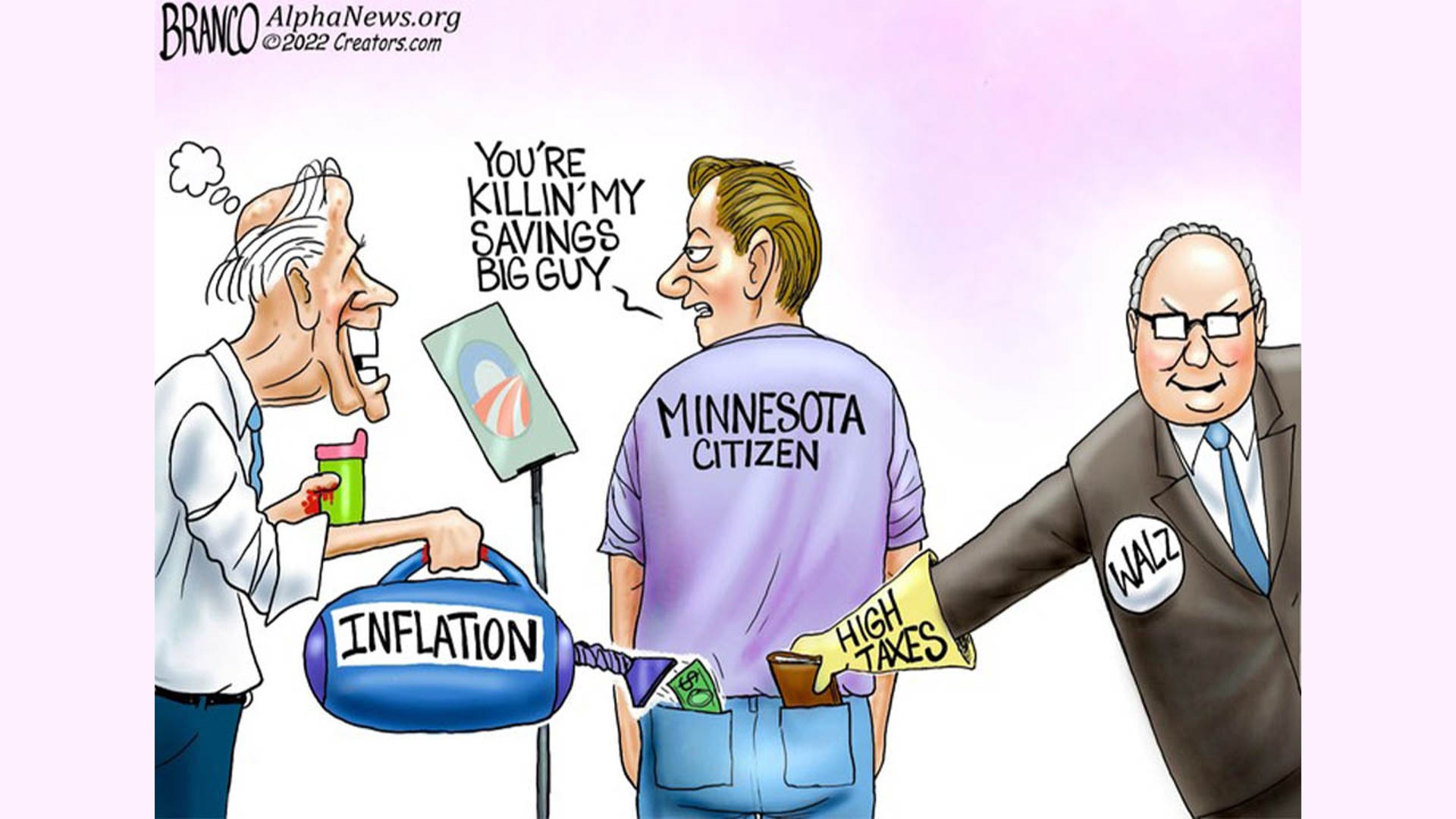 Tim Walz in political cartoons | Fox News