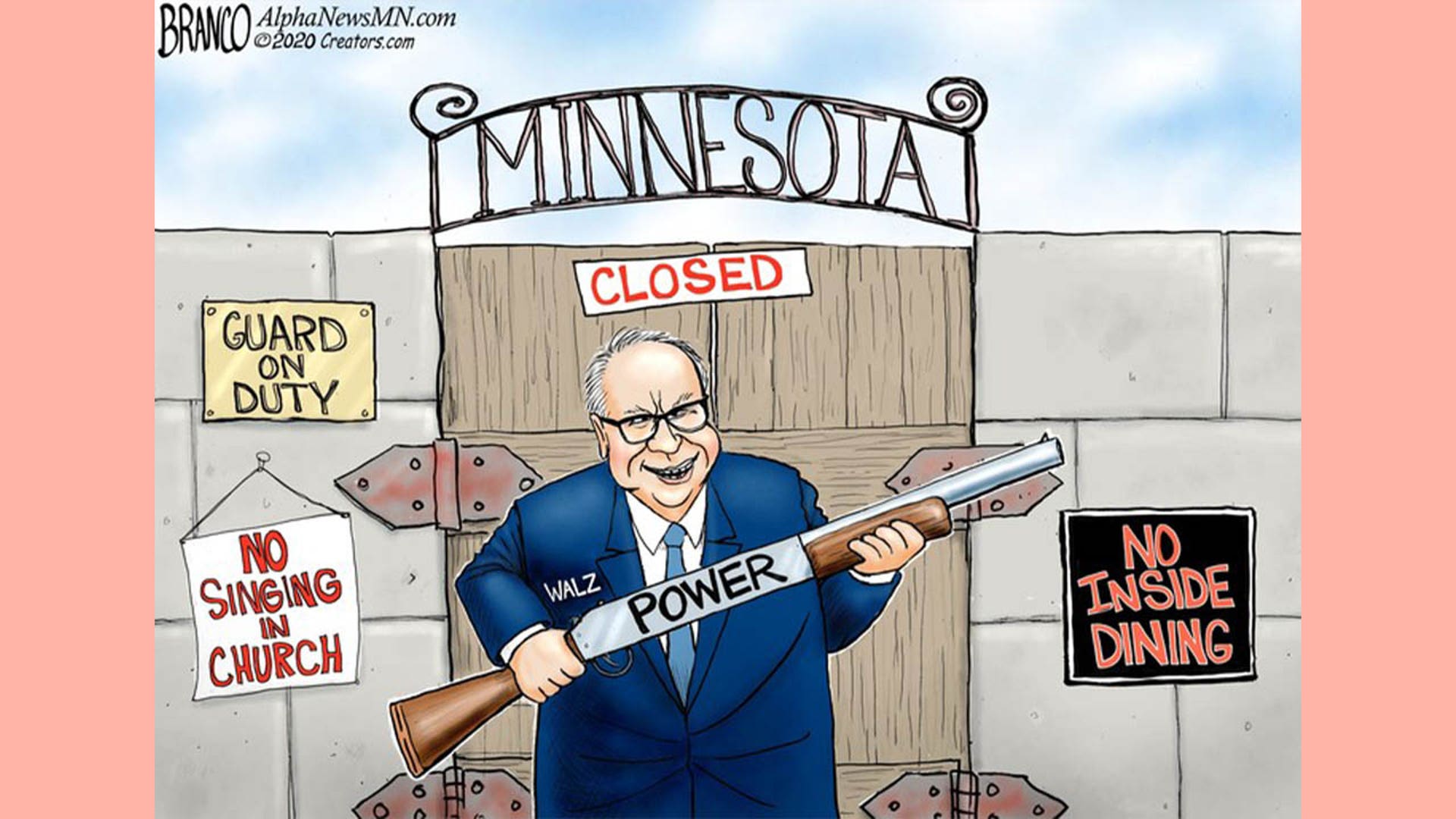 Tim Walz in political cartoons | Fox News