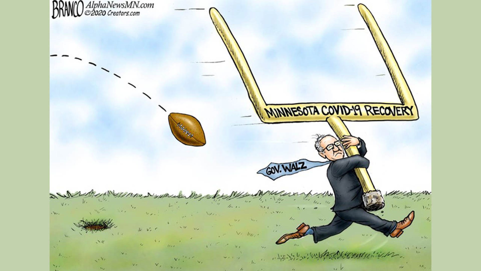 Tim Walz in political cartoons | Fox News