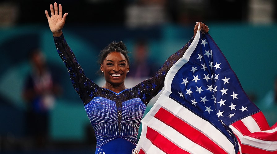 Simone Biles Wins Olympic Gold Medal In Womens All Around Final With