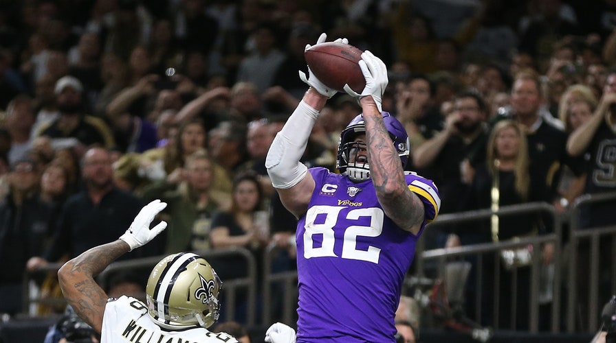Ex NFL player Kyle Rudolph discusses Vikings QB decision referees the Super Bowl and NFL Draft giveaways Fox News