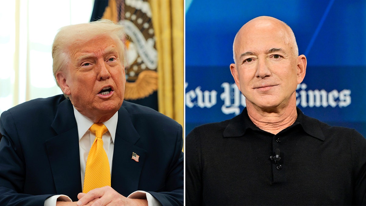 Media Trump Applauds Jeff Bezos Changes At Washington Post In Rare Media Trump Applauds Jeff Bezos Changes At Washington Post In Rare