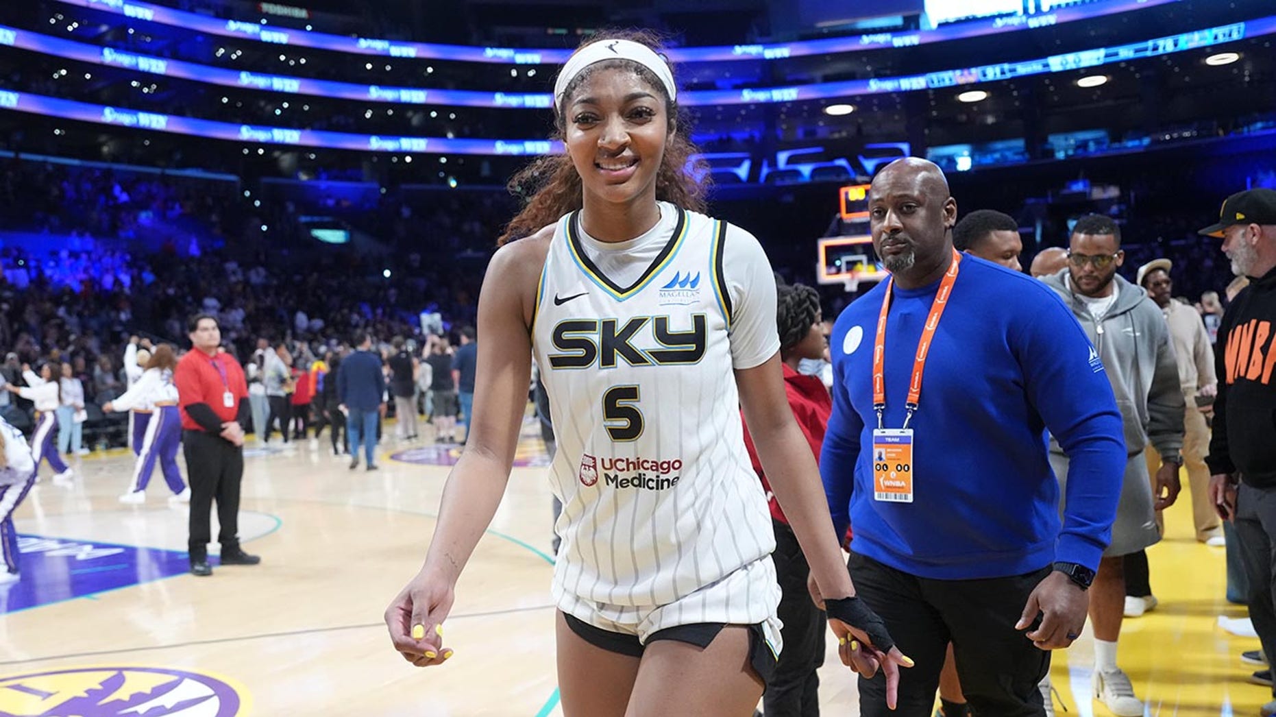 WNBA star Angel Reese breaks barriers as the first athlete to walk the ...