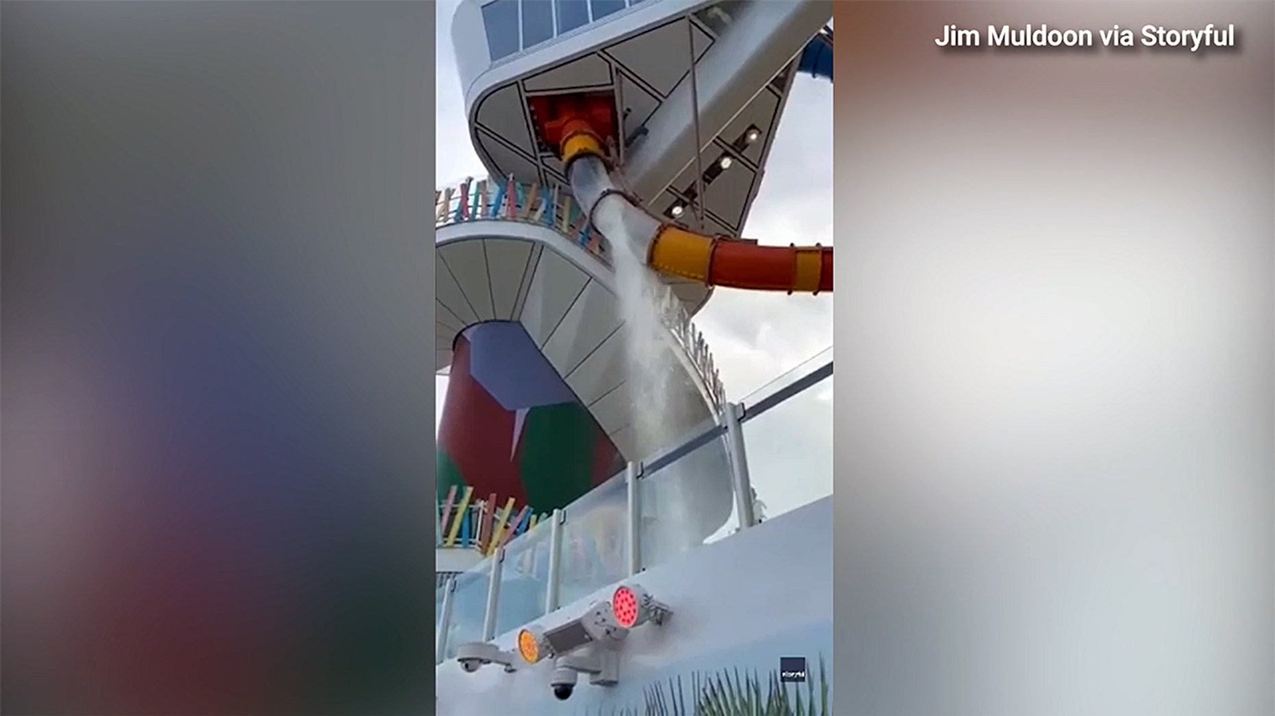 Traveler treated for injuries after acrylic glass on cruise ship water ...