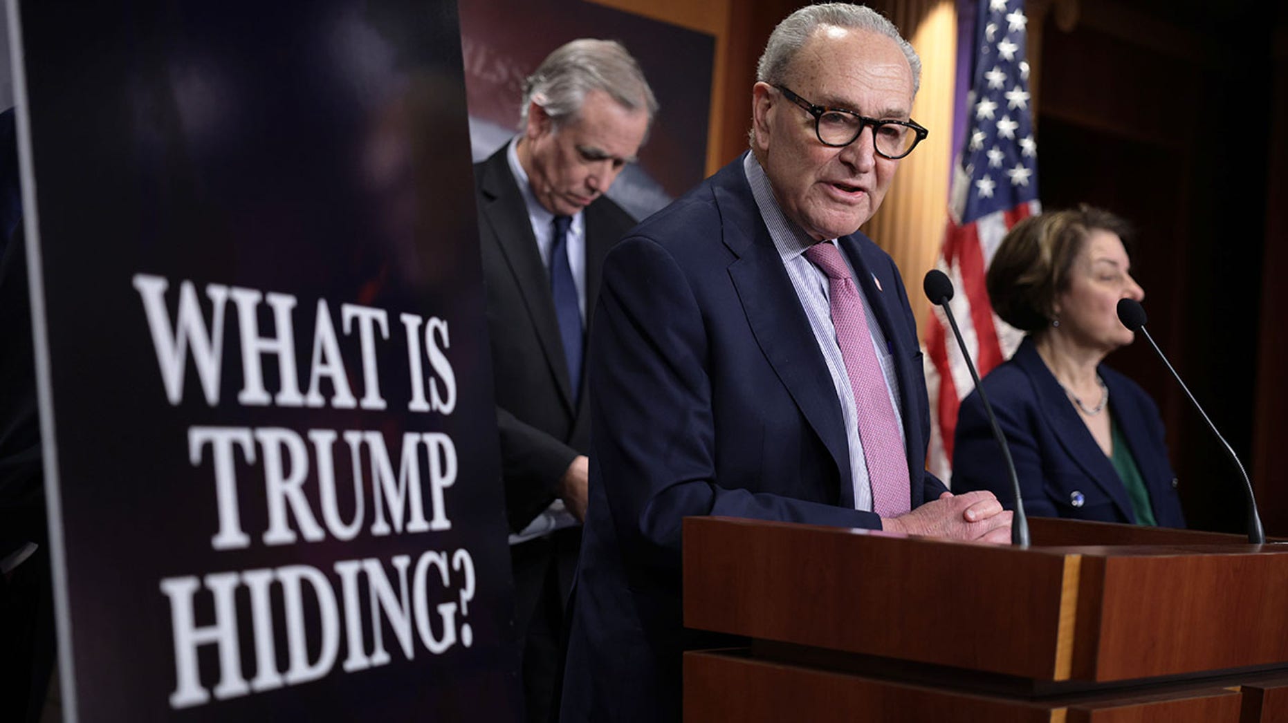 Schumer accuses DOJ of breaking the law over redacted Epstein files ...